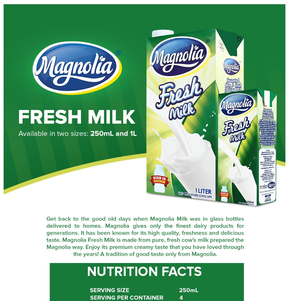 Magnolia Fresh Milk | Pinoyshopaholic